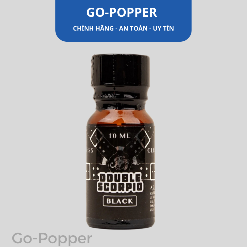 Popper Double Scorpio Black 10ml
